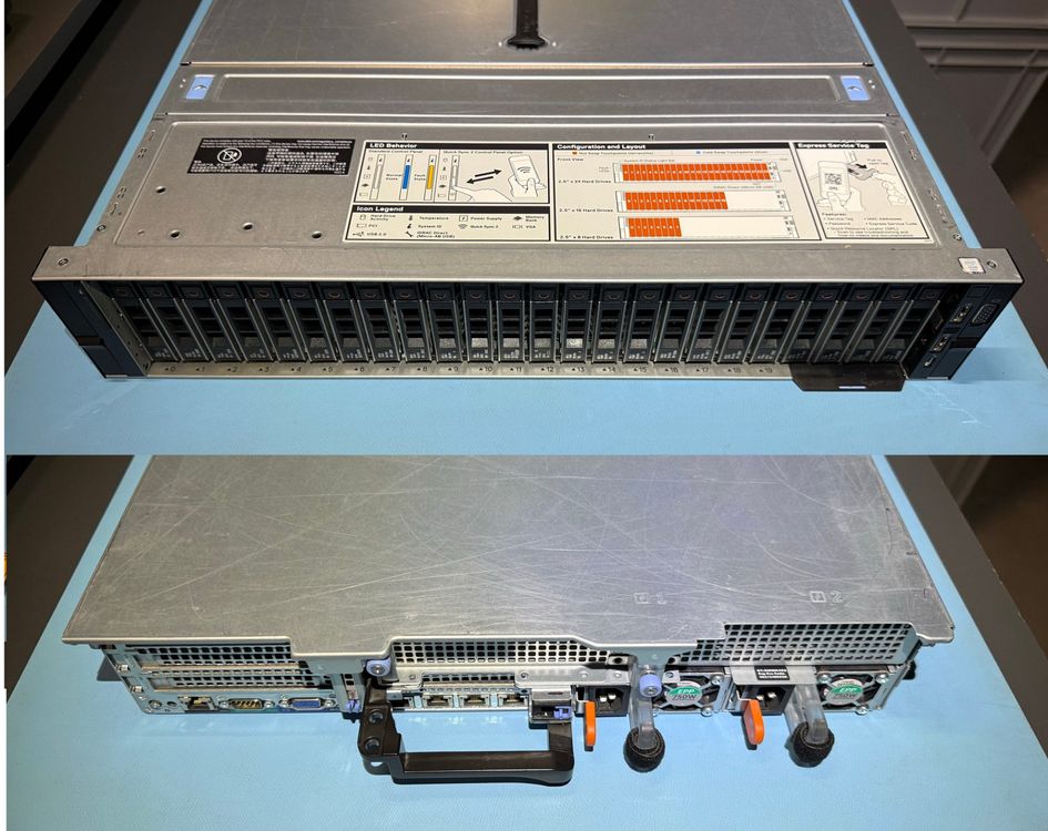 Dell R740XD, 2x Gold 6138 20C, 512GB, 28.8TB SAS, Rails (Gebraucht) in ...