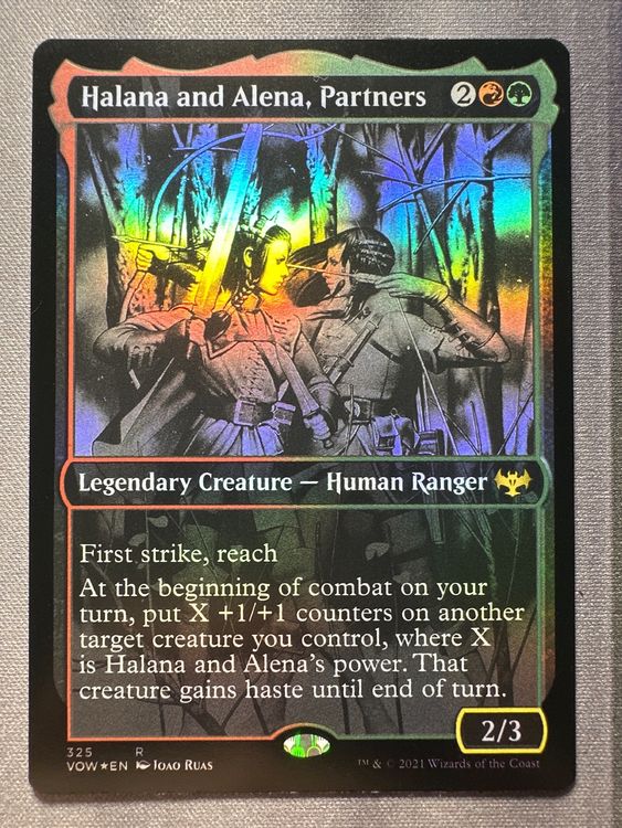 Halana and Alena, Partners FOIL Variant 325 Crimson Vow | Kaufen auf ...