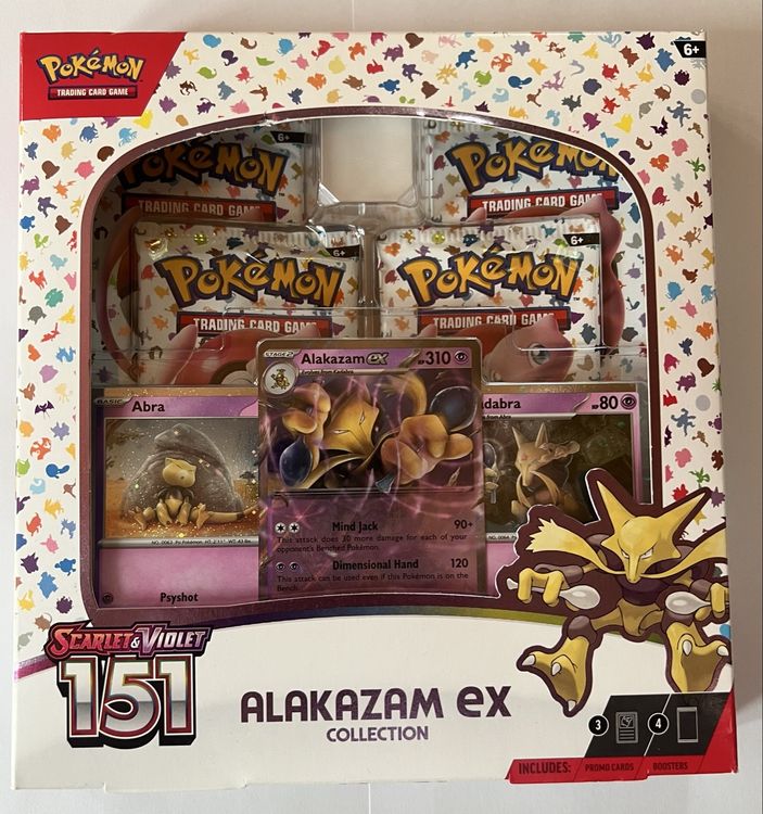 Pokemon 151 Alakazam ex Collection (Neu (gemäss Beschreibung)) in ...