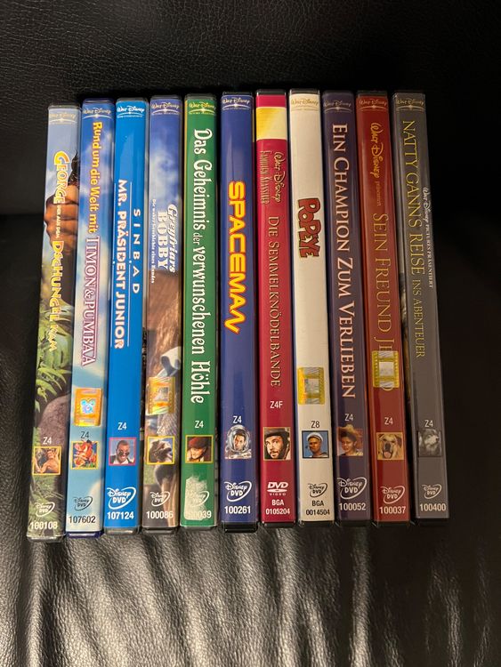 Walt Disney DVD Sammlung - Raritäten (Gebraucht) in Sennhof für CHF 250 ...