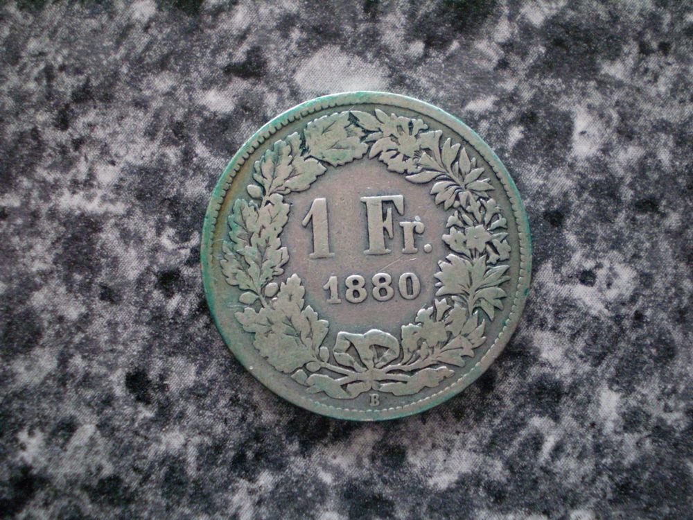 1 Fr.1880 !!! Rar !!! ab 1.- !!! (Gebraucht) in Dierikon für CHF 8 – mit Lieferung auf Ricardo ...