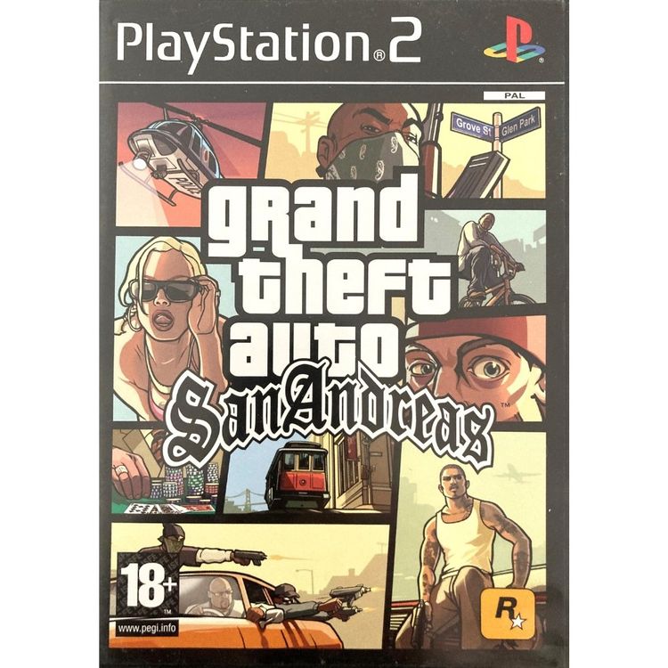Grand Theft Auto San Andreas - SONY PS2 (Gebraucht) in Jonschwil für ...