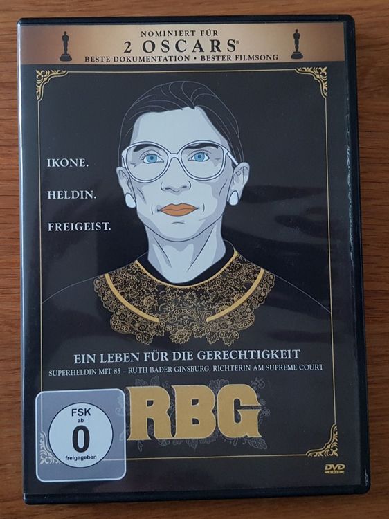 RBG (Spannende Doku über Justice Ruth Bader Ginsburg) (Gebraucht) in Zürich für CHF 9 – mit ...
