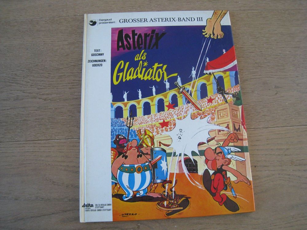 Asterix als Gladiator Band III 1969 (Gebraucht) in Freienstein für CHF 7 – mit Lieferung auf ...