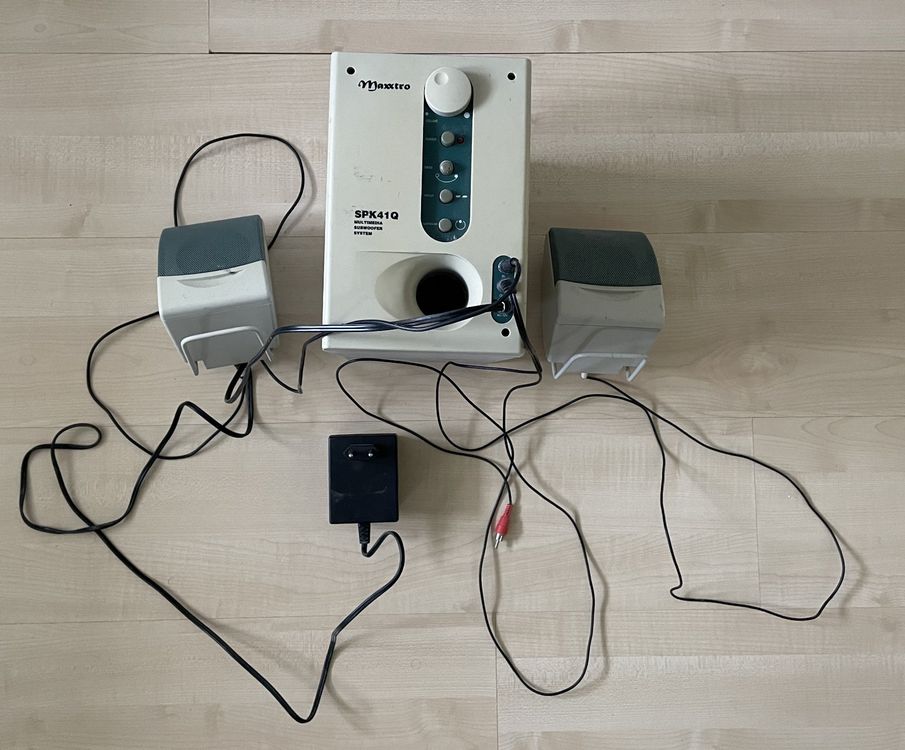 Subwoofer Maxxtro SBK-41Q Lautsprechersystem für PC EDV (Gebraucht) in ...