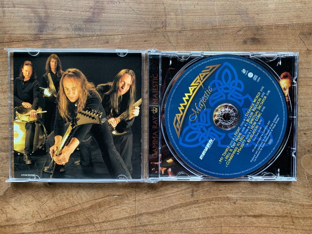 Gamma Ray Majestic CD Heavy Metal Power Metal Helloween | Kaufen auf ...