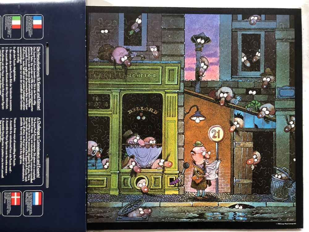 LOUP - SUPER PROFI PUZZLE - TOP SECRET - Heye Verlag (Gebraucht) in ...