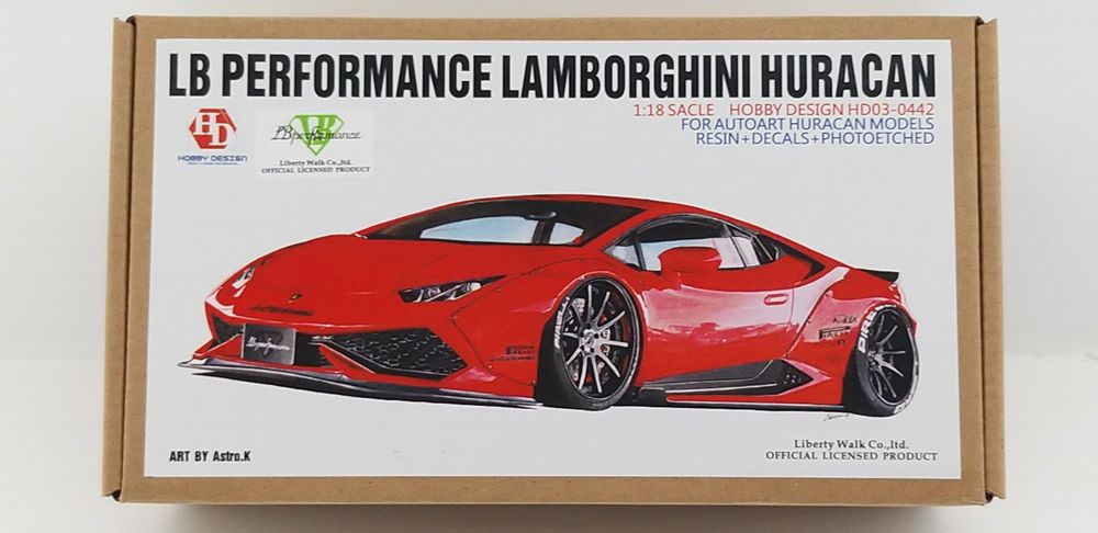 Cle Lamborghini LB Performance Lamborghini Huracan For Autoart Huracan ...