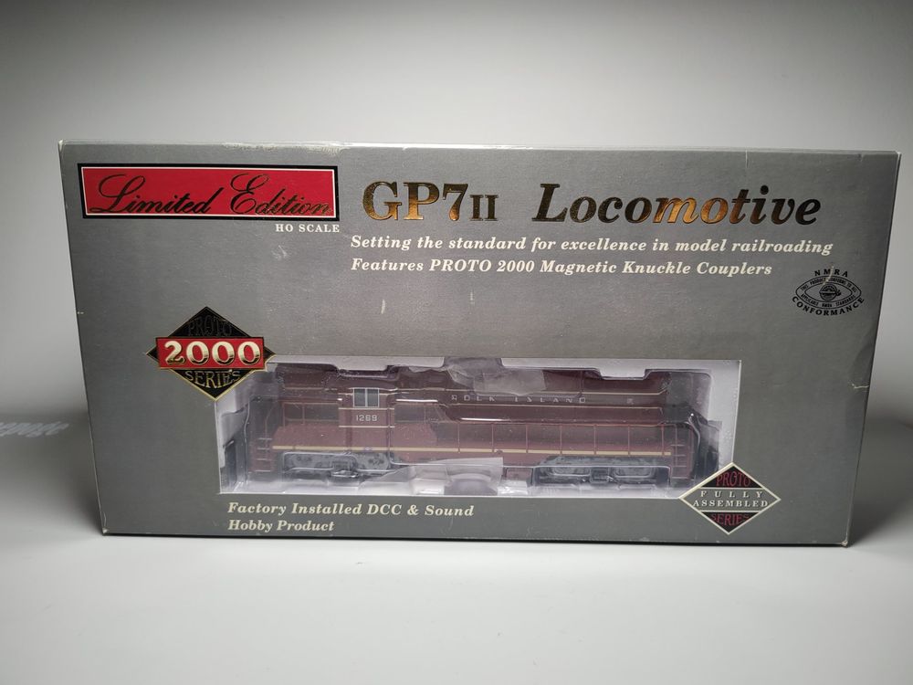 Walthers Proto 2000 GP7ii Diesellok 920-40470 Rock Island (Neu (gemäss Beschreibung)) in ...