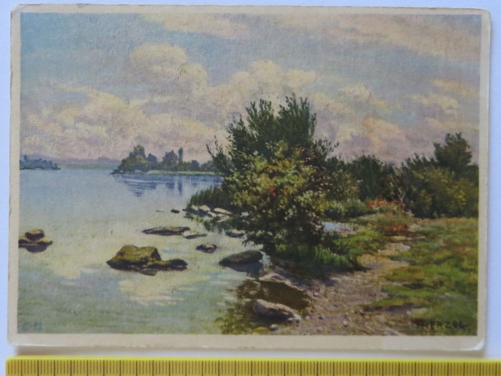 AK,CPA,KÜNSTLERKARTE, GREIFENSEE, HERZOG ungelaufen | Kaufen auf Ricardo