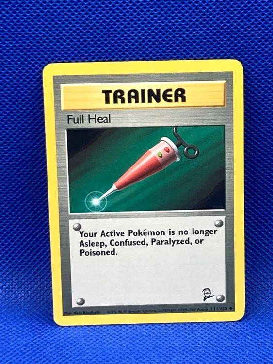 Pokemon BASE SET 2 / Full Heal 111 / 130 EN Trainer - (GD) | Kaufen auf ...