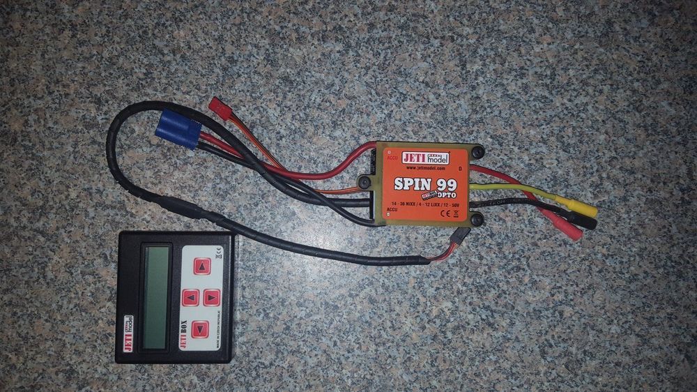 Jeti Spin 99 BL opto Controller, | Kaufen auf Ricardo