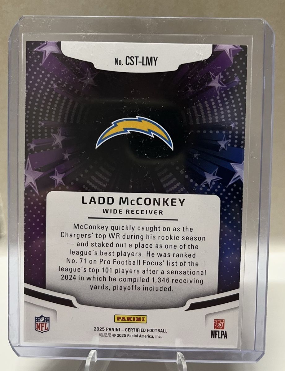 2025 Panini Certified - Certified Stars Ladd McConkey (Gebraucht) in ...
