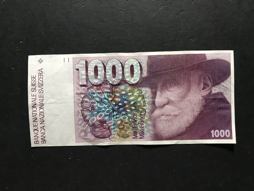 1000 Franken Note Ameise Auguste Forel | Kaufen auf Ricardo