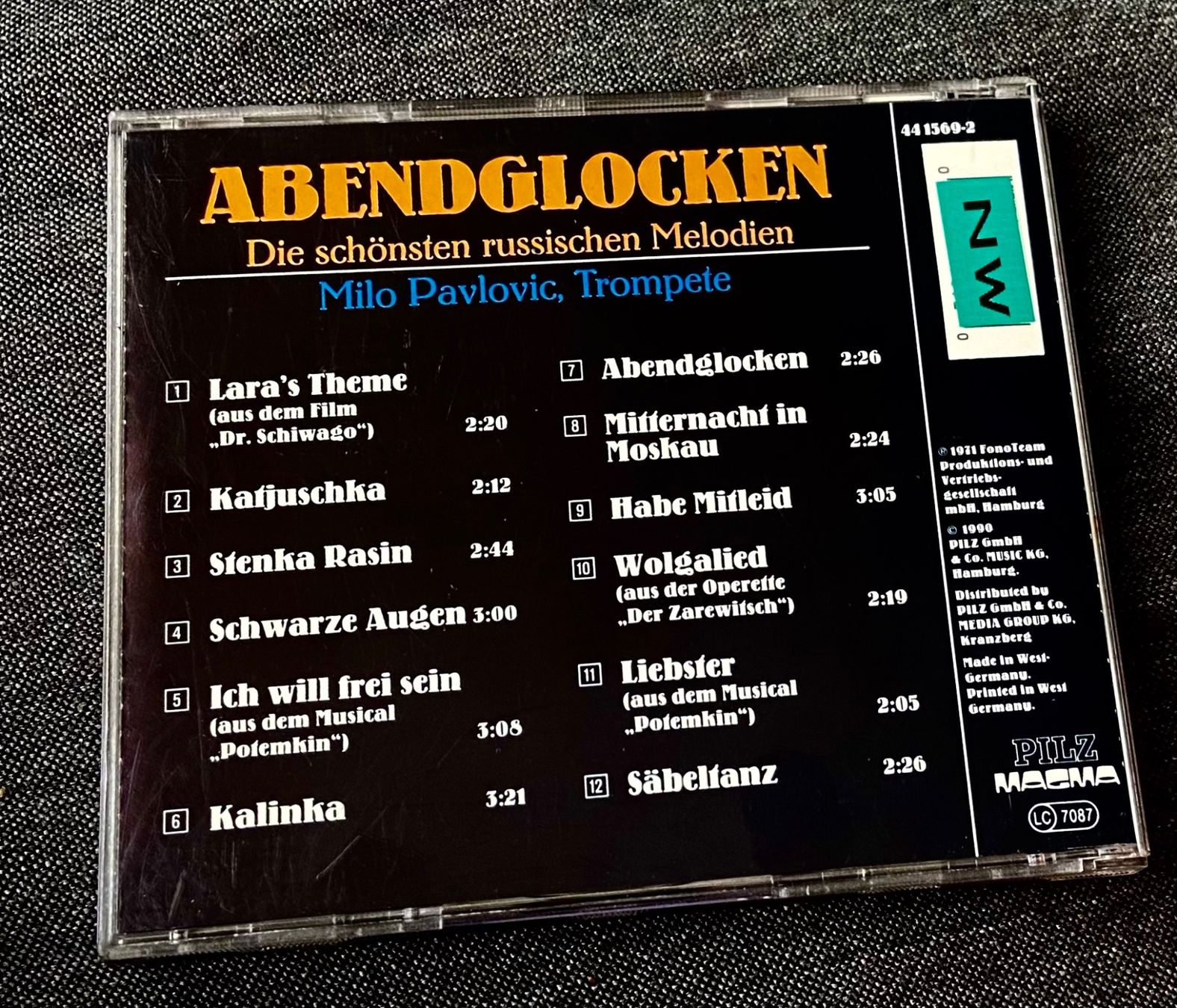 Abendglocken CD Russland die schönsten russischen Melodien (Gebraucht ...