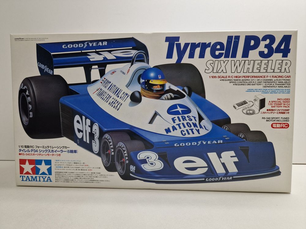 Tamiya Tyrrell P34 Six Wheeler 49154 (2000) (Neu und originalverpackt ...