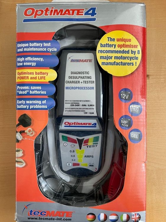 Techmate OptiMate 4 | Kaufen auf Ricardo