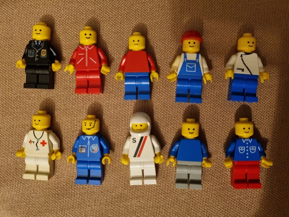 LEGO 10x Minifiguren retro (JFK7) | Kaufen auf Ricardo