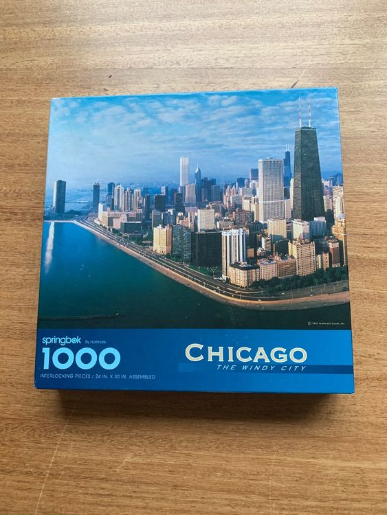 Puzzle; Chicago, The Windy City; 1000 Teile | Kaufen auf Ricardo