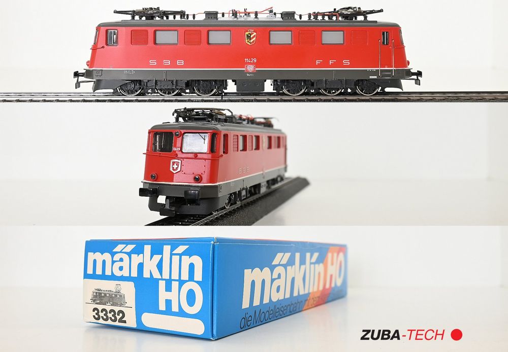 Märklin 3332 E-Lok Ae 6/6 "Altdorf" SBB, H0 WS Analog, OVP (Gebraucht ...