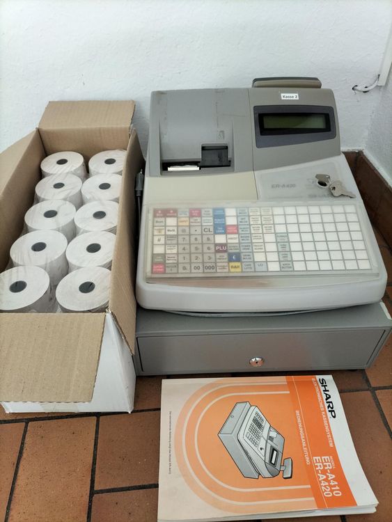 Registrierkasse SHARP ER-A420 (Gebraucht) in Kerzers für CHF 13 – nur ...