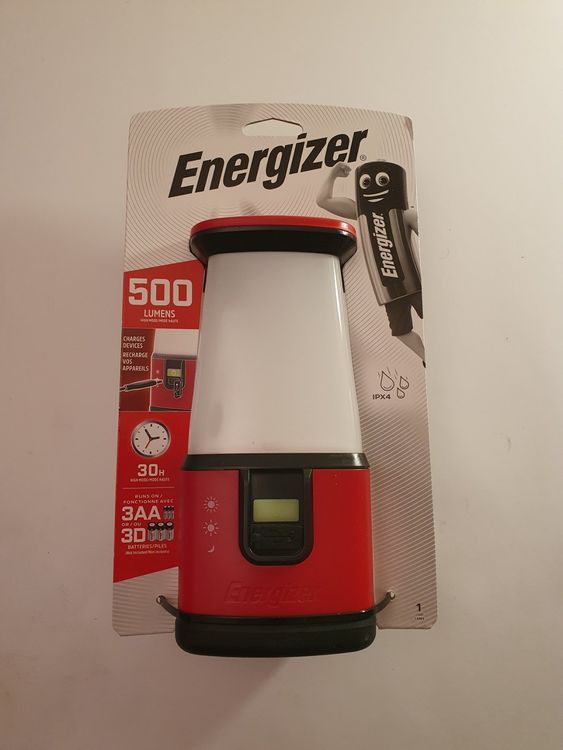 Energizer LED-Campinglampe/Notfallleuchte Batteriebetrieben | Kaufen auf Ricardo