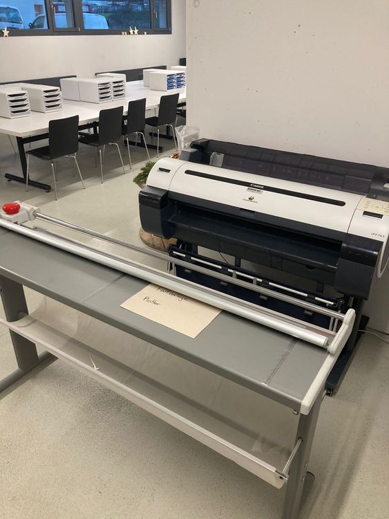 Plotter Canon iPF765 inkl. Schneidmaschine und Zubehör (Defekt) in ...