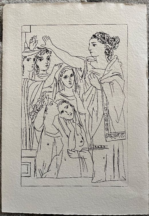 Pablo Picasso Lithographie | Kaufen auf Ricardo