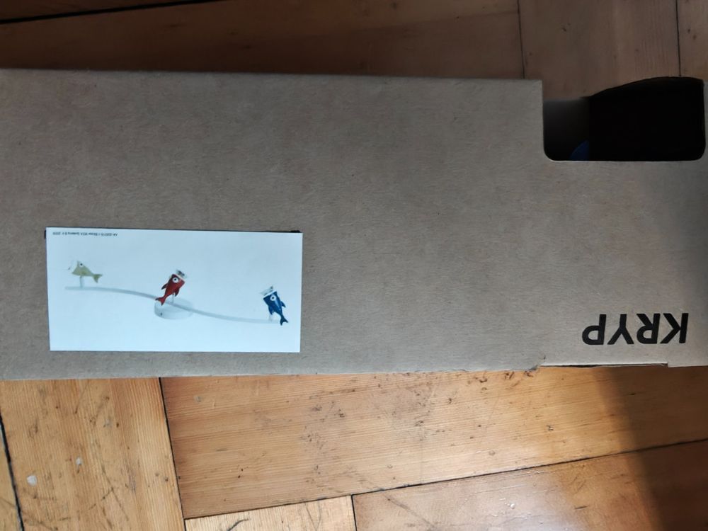 IKEA KRYP Dr Seuss 1 2 Red Blue Fish Ceiling track light NEW (Neu und ...