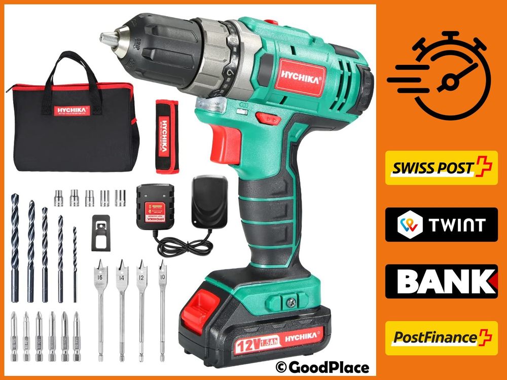 Akku Schrauber 12V 30 Nm - Bohrschrauber und Zubehör | Kaufen auf Ricardo