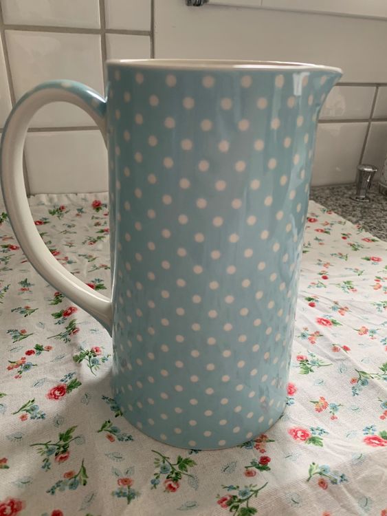 Greengate Krug spot blue 1Liter | Kaufen auf Ricardo