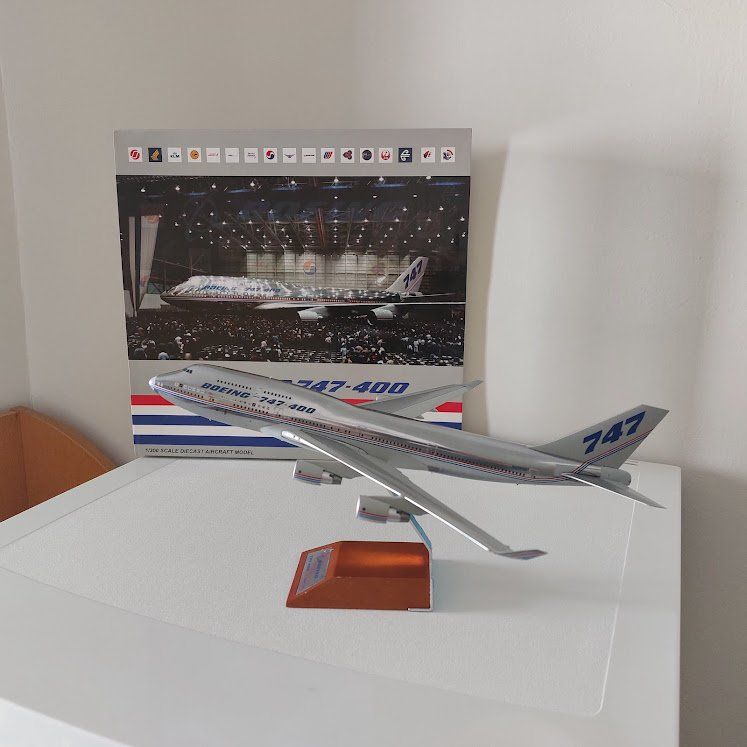 Boeing 747-400 chrome "House Color" Inflight 200 | Kaufen auf Ricardo