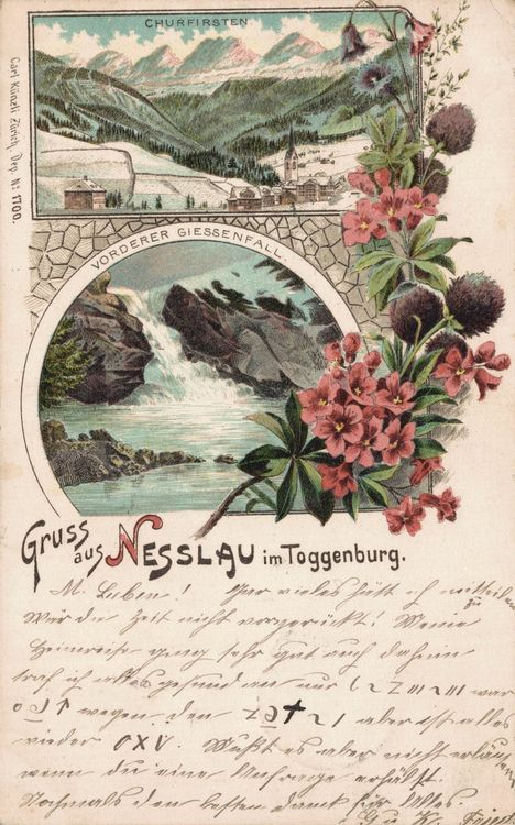 Gruss aus Nesslau im Toggenburg. 1899 (Gebraucht) in Bronschhofen für CHF 18 – mit Lieferung auf ...