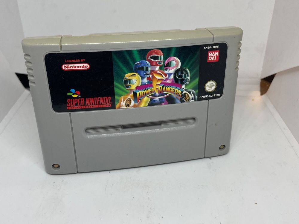 Mighty Morphin Power Rangers SNES Nintendo | Kaufen auf Ricardo