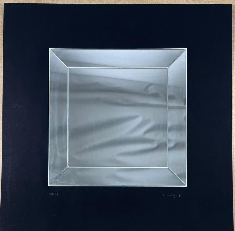 Christian Megert (1936) Serigraphie mit Collage Handsigniert | Acheter ...