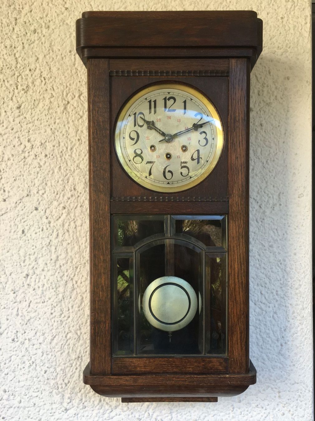 Vintage Wanduhr, Gustav Becker Harfen Gong um 1920/30er (Gebraucht) in uster für CHF 180 – nur ...