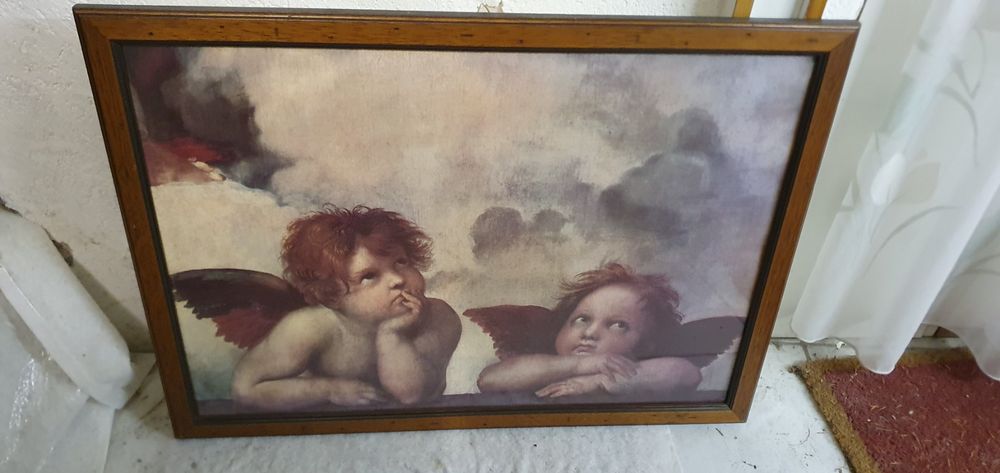 Stampa "I Cherubini di Raffaello" incorniciata e sottovetro | Kaufen ...