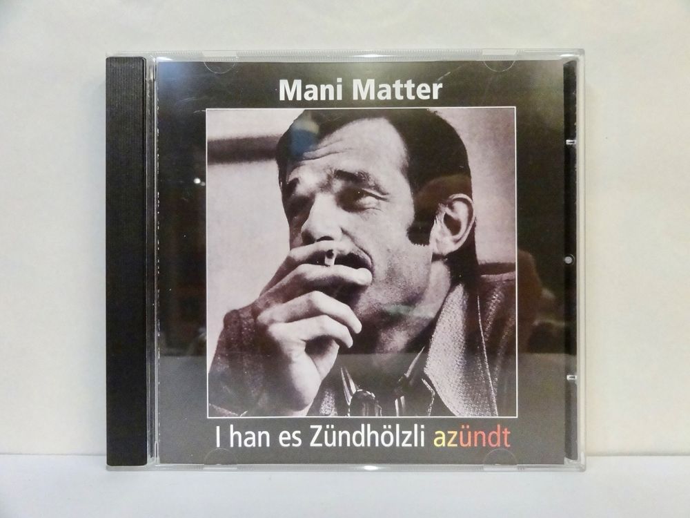 CD MANI MATTER / I HAN ES ZÜNDHÖLZLI AZÜNDT (Neu (gemäss Beschreibung ...