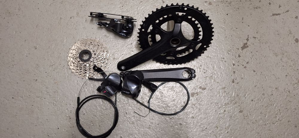 Shimano Sora 2x9 Gruppe mit Kurbelgarnitur | Kaufen auf Ricardo