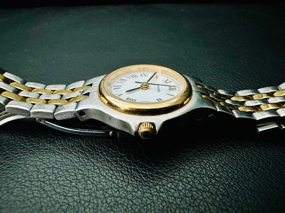 BUCHERER Quartz bicolore 23 mm en très bon état, pile neuve (Gebraucht ...