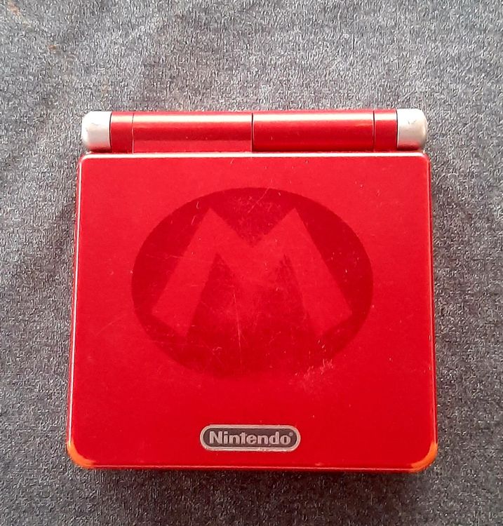 Game Boy Advance SP Mario Édition rouge | Kaufen auf Ricardo