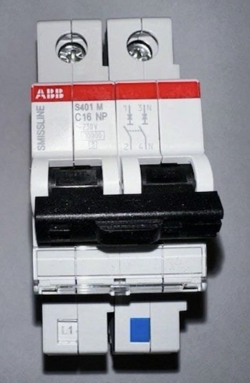 ABB F401 M LS Schalter C16 NP / 30 mA (Gebraucht) in Zürich für CHF 18 – mit Lieferung auf ...