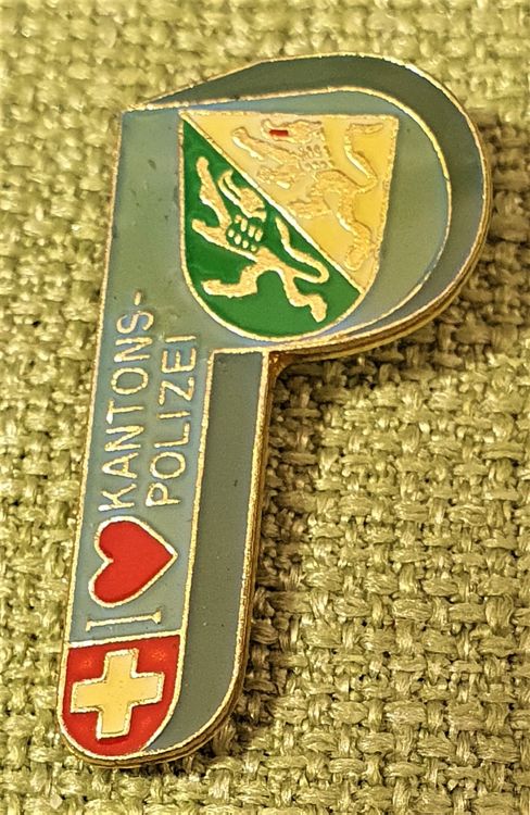 P096 - Pin I Like... Kanton Polizei Police Polizia - Thurgau (Gebraucht) in Reinach BL für CHF 1 ...