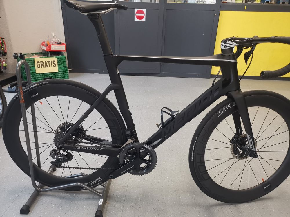 SUPER DEMO Rennrad Merida Reacto 8000-E DuraAce Gr. L(56) (Neuf (Voir description)) à Bellinzona ...