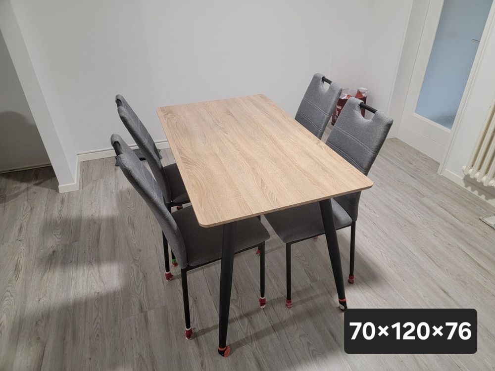 Küchentisch + 4 Stühle | Kaufen auf Ricardo