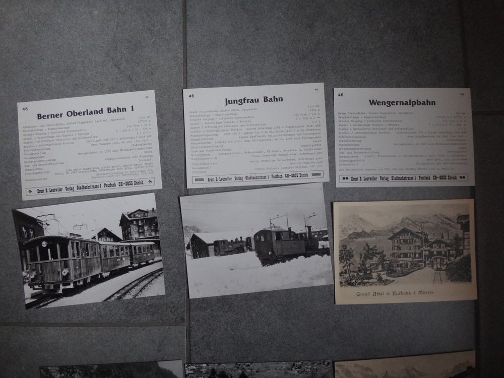 46 Berner-Oberland-Bahn 1, AK-Serie Ernst B. Leutwiler | Kaufen auf Ricardo