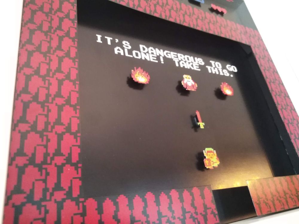 The Legend of Zelda NES Papercraft Diorama | Kaufen auf Ricardo