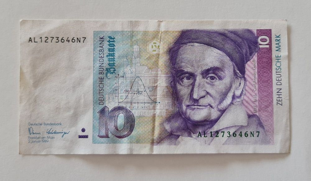 10 Deutsche Mark 1989 | Kaufen auf Ricardo