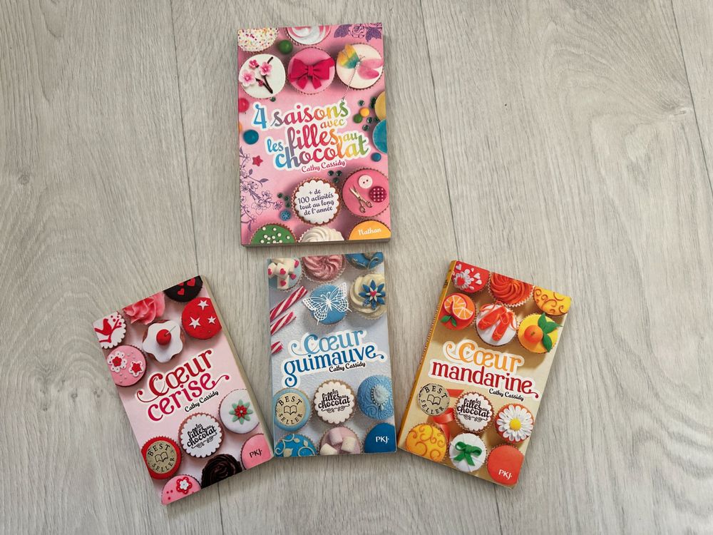 Lot 4 Livres Les Filles au Chocolat, Cathy Cassidy (Gebraucht) in Pully ...