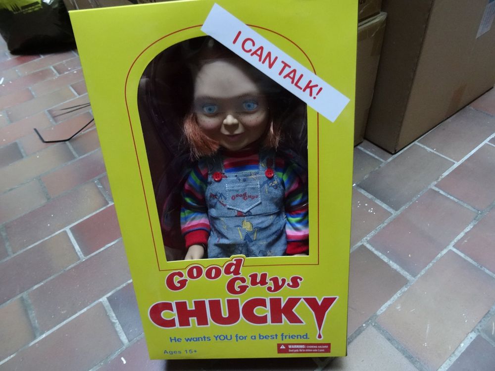Chucky Die Mörderpuppe Sprechende Puppe Good Guys Chucky 38 (Neu und ...